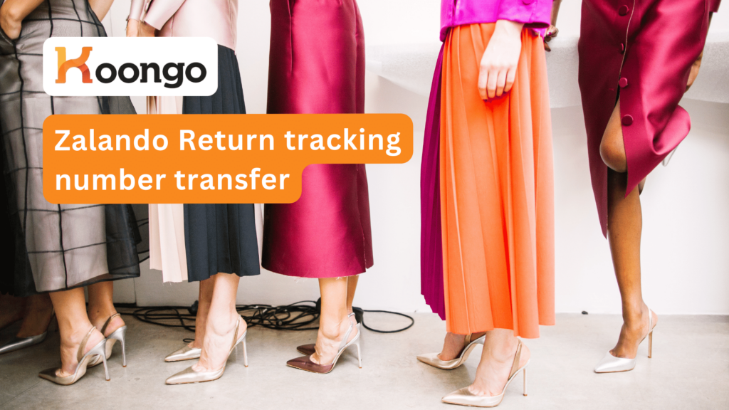 Zalando Partner Program Return tracking number - Koongo